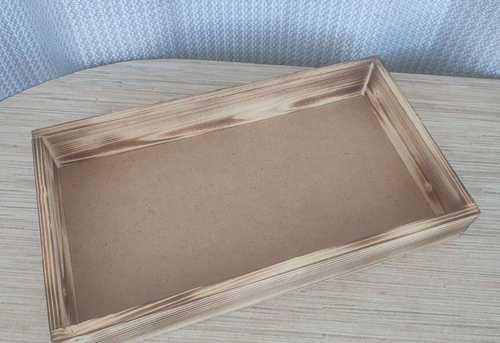 Ящик деревянный подарочный, для хране