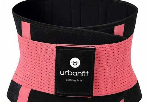 Пояс для похудения Urbanfit, размер L, розовый