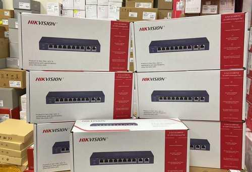 Poe коммутатор Hikvision DS-3E0310P-E/M