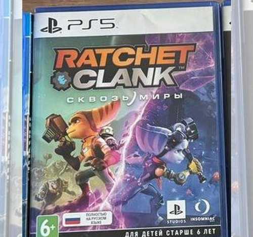 Ratchet Clank сквозь миры ps5