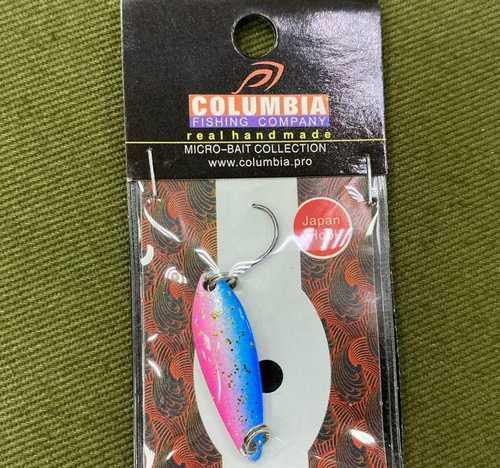 Блесна Columbia micro-bait 2,8гр №3 Розово-синий