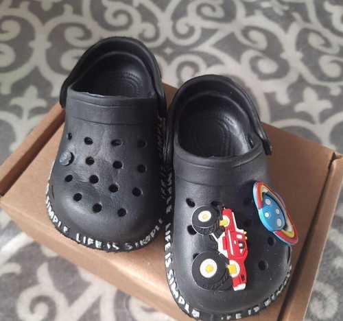 Сланцы crocs детские