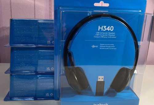 Проводные наушники Logitech H340 USB