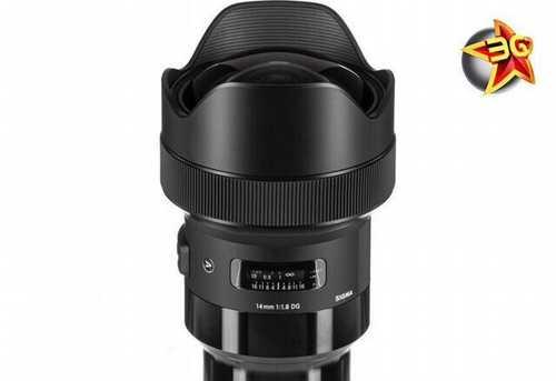 Объектив Sigma AF 14mm f/1.8 DG HSM Art Sony E Нов