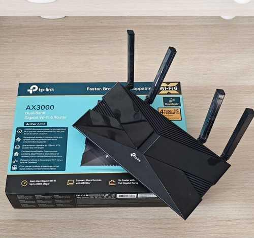 Роутер Tp-link AX53, wi-fi 6, gigabit