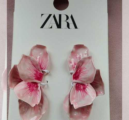 Серьги Zara оригинал