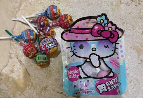 Hello kitty хелоу китти и чупа чупс цена за все