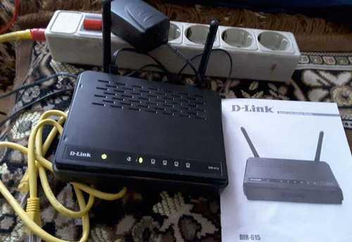 Wifi роутер-маршрутизатор D-Link DIR-615(300)