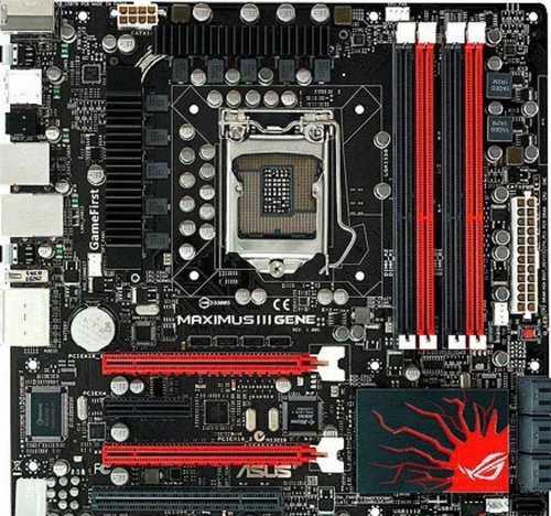 Материнская плата asus maximus III gene