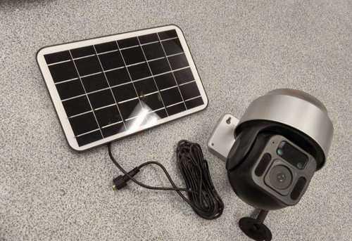 Камера видеонаблюдения на солнечной батарее