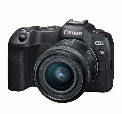 Canon EOS R8 Kit RF 24-50mm IS STM