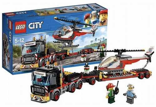 Lego City 60183 тяжелый грузовой транспорт