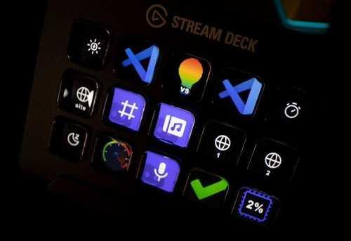 Контроллер для стриминга видео Elgato Stream Deck