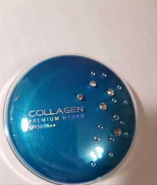 Пудра collagen premium hydro spf50/pa++ оттенок 23