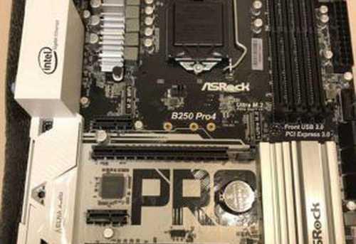 Материнская плата Asrock b250 pro4