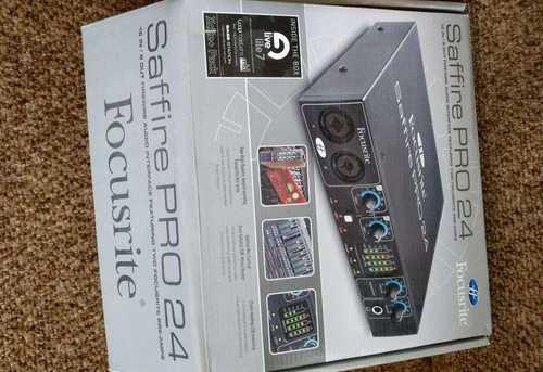 Звуковая карта focusrite saffire pro 24