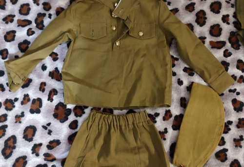 Продам детский военный костюм для девочки
