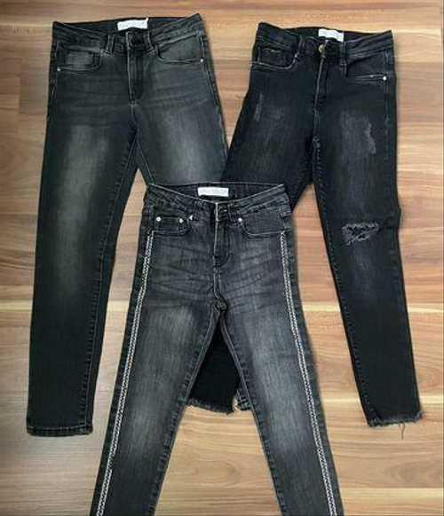 Джинсы Zara для девочки 116 128