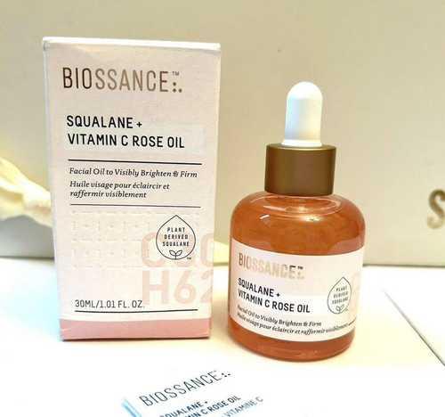 Biossance Squalane Rose Oil масло с розой 30 ml