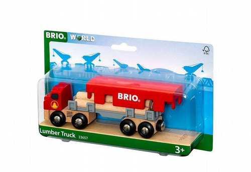 Brio 33657 Грузовик для перевозки брёвен с грузом