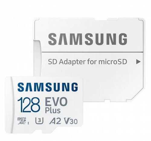 Карта памяти Samsung Micro sdxc 128Гб EVO Plus
