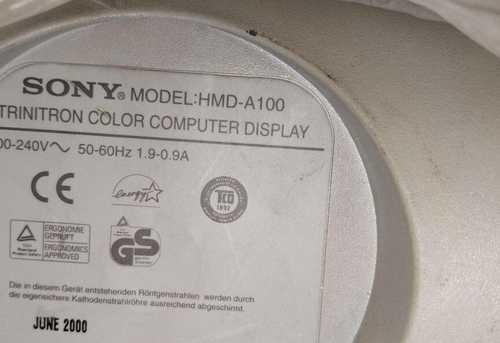 ЭЛТ монитор sony 15"