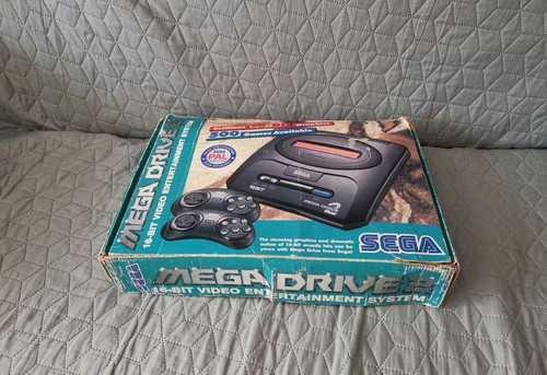 Sega (Клон из 90-х) Сега + картриджи