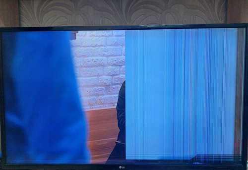 Телевизор LG 43LJ515V неисправный (экран)