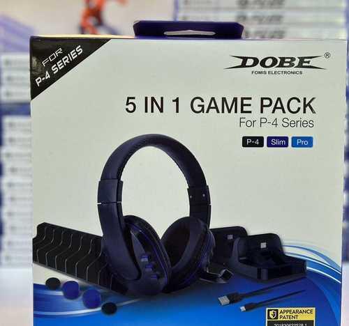 Набор аксессуаров dobe Game Pack 5 в 1 для PS4