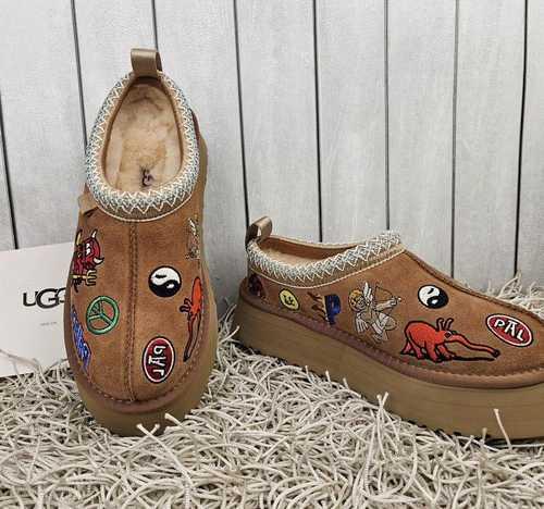 Palace x Ugg Tazz Platform Chestnut оригинал