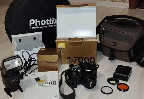 Nikon d7000 + 50mm f1.8 + вспышка YongNuo 560