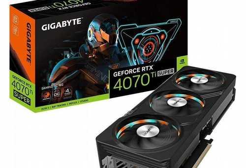 Видеокарты Gigabyte RTX4070Ti super gaming OC 16GB