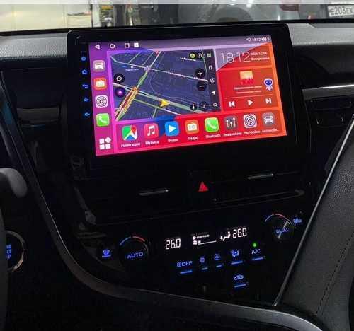 Автомагнитола на Android для Toyota Camry XV70