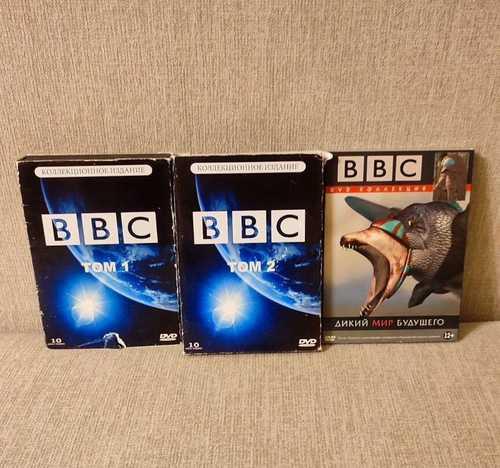 Коллекци DVD дисков BBC Том 1 и 2 Дикий мир будуще