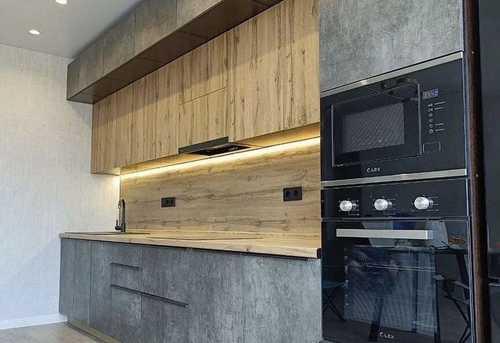 Кухня 4 м новая цена за все модули под потолок