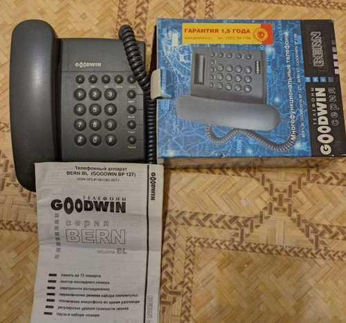 Стационарный телефон goodwin bp127