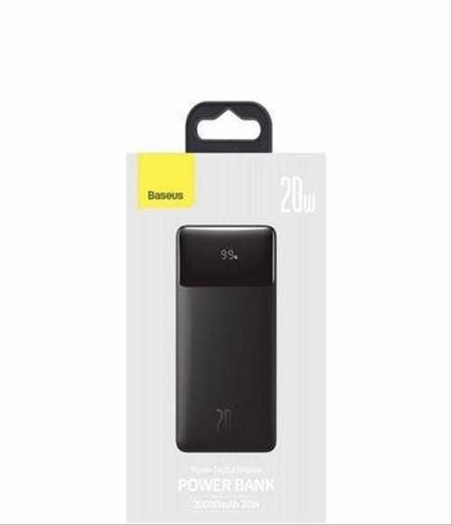 Внешний аккумулятор Baseus 20000mAh 20W Black