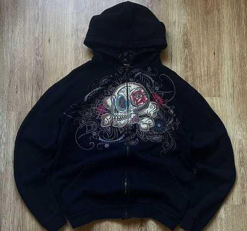 Зип худи billabong affliction ed hardy tribal