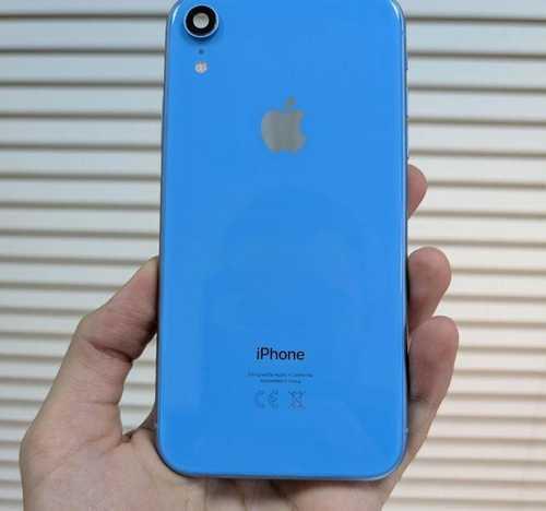 Оригинальный корпус iPhone XR Blue (Голубой)