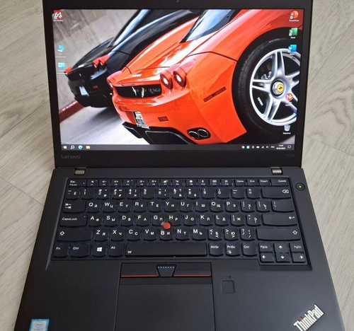 ThinkPad T470S i7 16/512 сенсорный экран топ