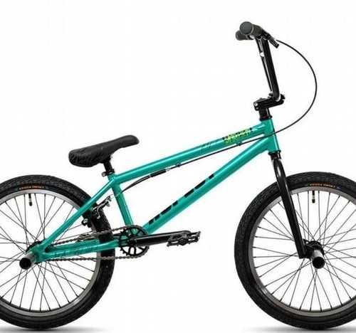 Велосипед aspect BMX Street, 20", зеленый