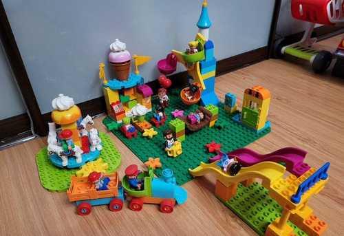 Лего Duplo парк аттракционов