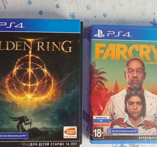 Elden ring, Far Cry 6 PS4