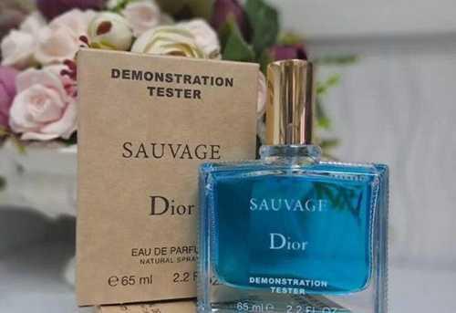 Духи мужские Christian Dior Sauvage тестер 65ml