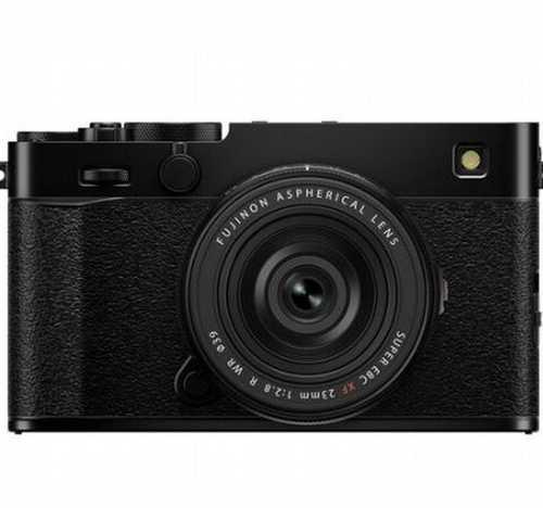 Fujifilm X-E5 Kit XF 23mm f/2.8 R WR, черный