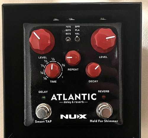 Педаль эффектов Nux NDR-5 Atlantic Delay & Reverb