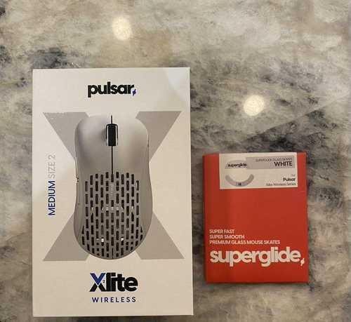 Мышь Pulsar Xlite Wireless v2 medium + superglide