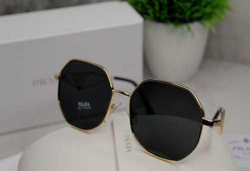 Солнцезащитные очки Prada Milano GoldxBlack