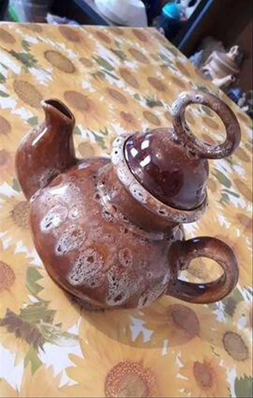 Чайник глиняный СССР