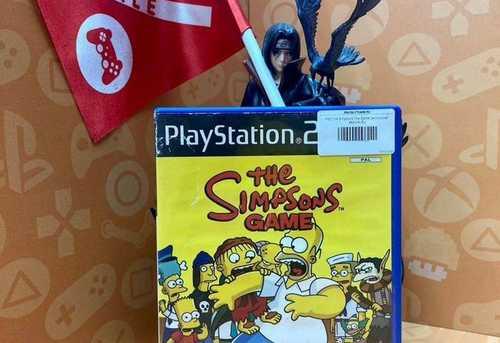 PS2 The Simpsons The Game (английская версия) б/у